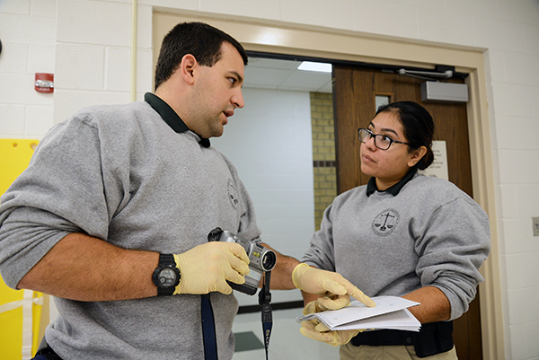 A day in the life of basic law enforcement training - Community College ...